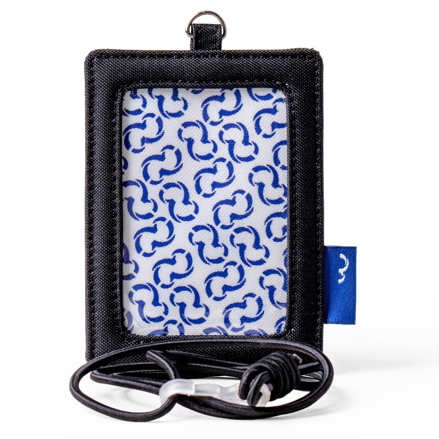 Jual Ekstra Wallts Penny Black Name Tag Id Card Pria Wanita | Shopee ...