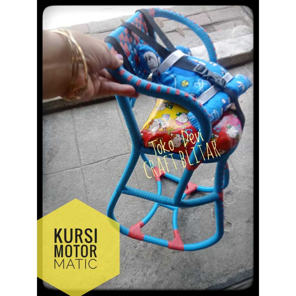 Jual Kursi boncenagn anaka matic, kursi rotan motor anak, kursi anak ...