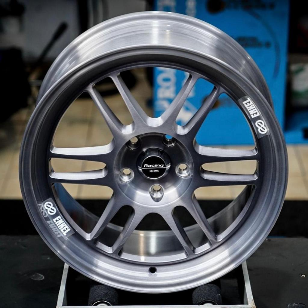 Jual VELG ENKEI RPF1 FLOW FORMING R18 PCD 5x114 LEBAR 8.5 ET 42 WARNA NANO BRUSH GREY - VELG ...