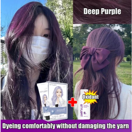 Jual STYLEFIT CAT RAMBUT PEWARNA RAMBUT BAHAN HERBAL ALAMI WARNA TAHAN ...