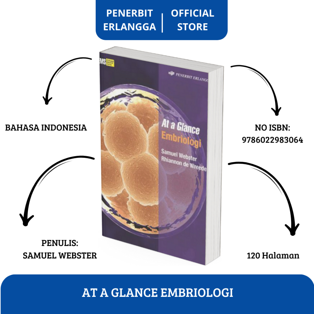 Jual [Erlangga Official] At A Glance Embriologi - Samuel Webster ...