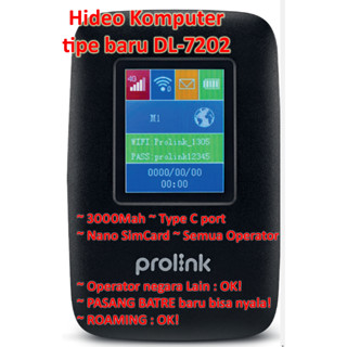 Jual Modem PROLINK 4G DL7202 (pengganti PRT7011L) Mifi PROLINK 4G ...