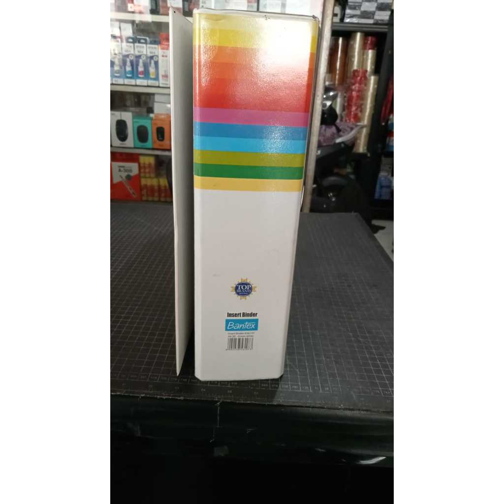 Jual Odner bekas Insert Ring Binder Bantex 8562 A4 2D 65 mm | Shopee ...