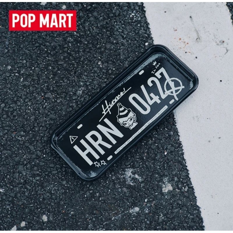 Jual POPMART Ori Hirono Living Wild Decay City - License Plate Tray ...