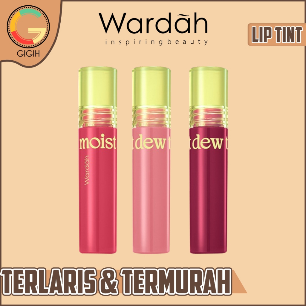 Jual WARDAH MOIST DEW TINT / LIP TINT MENGANDUNG OATMILK & PENTAVITIN ...