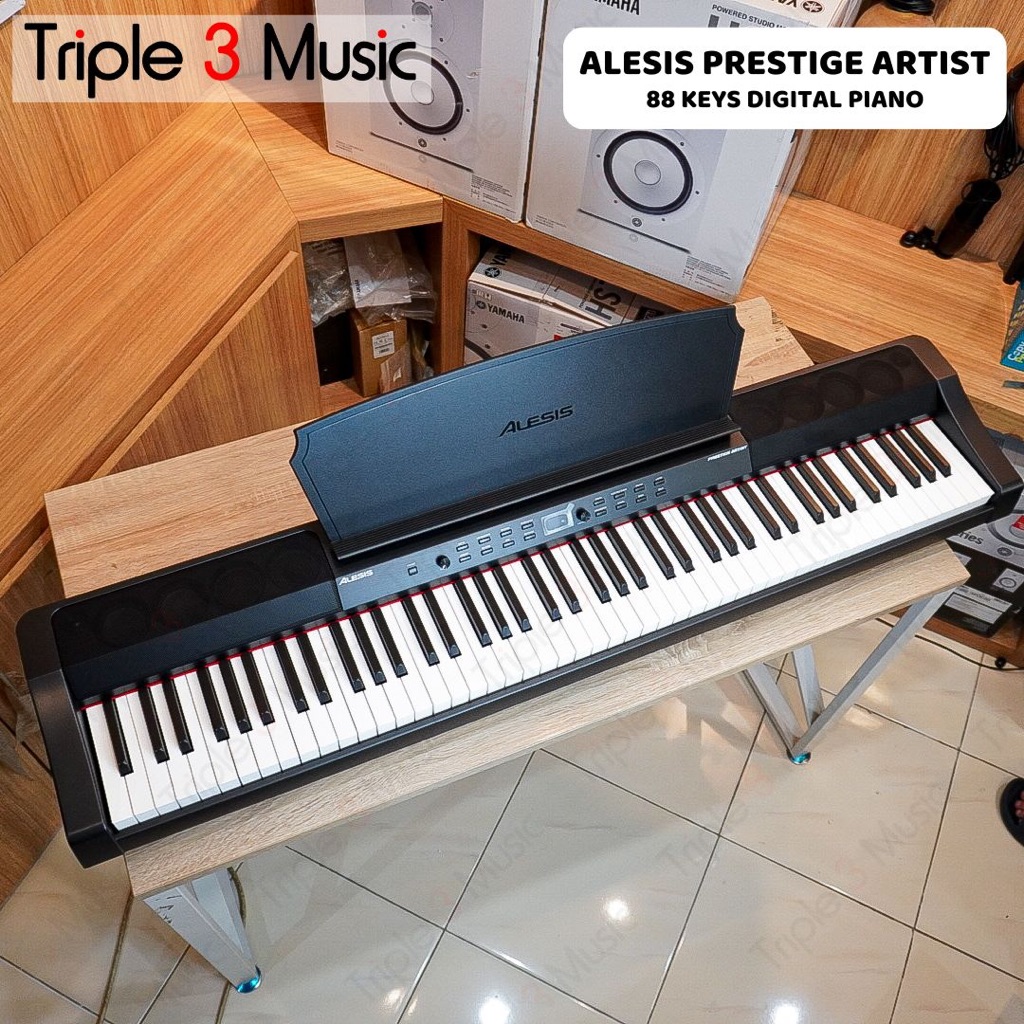 Jual Alesis PRESTIGE ARTIST 88-Key Digital Piano with Graded Hammer ...