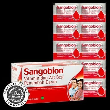 Jual Sangobion Box Besar | Suplemen Vitamin Penambah Zat Besi ...