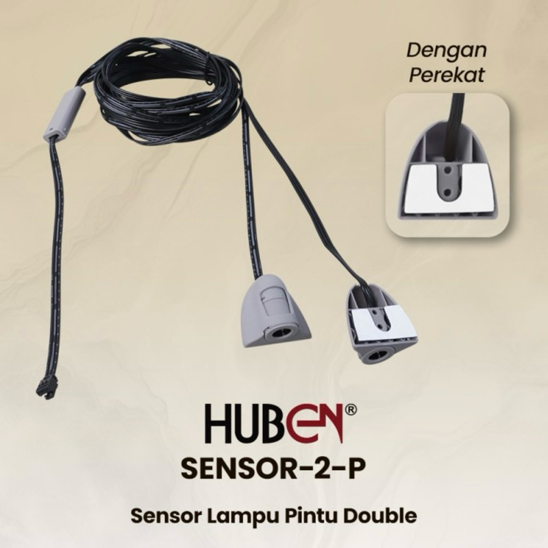 Jual SENSOR-P-2 - HUBEN / SENSOR LAMPU LED PINTU DOUBLE - HUBEN ...