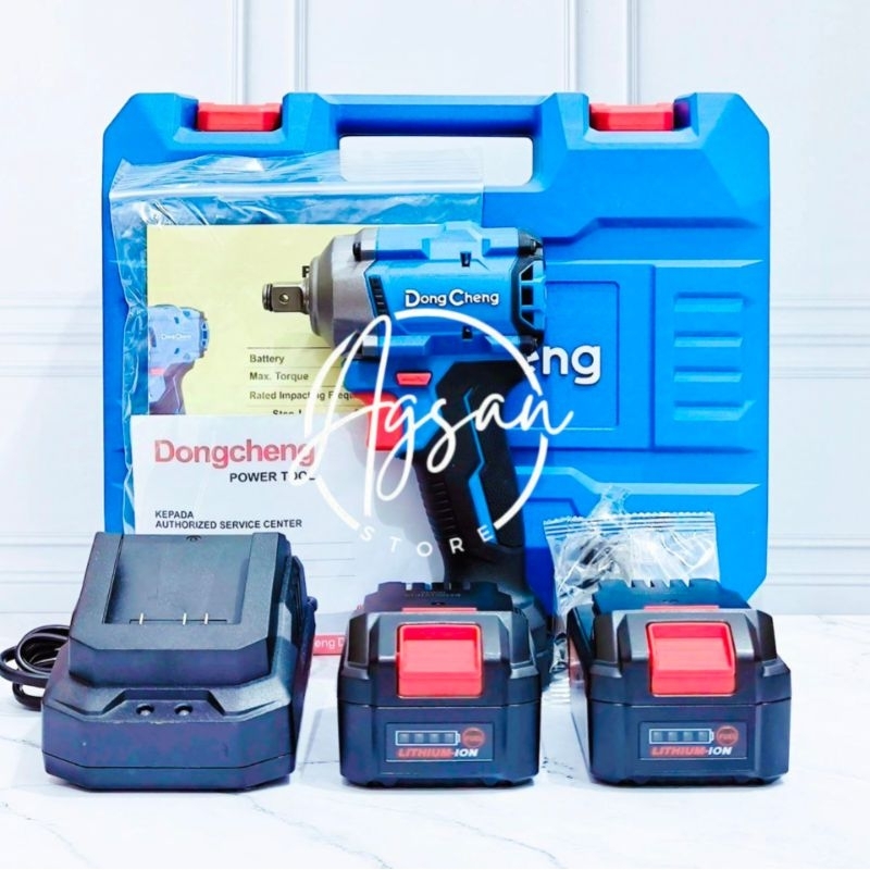 Jual DONGCHENG DCPB358 IMPACT WRENCH 20V MESIN PEMBUKA BAUT 358NM ...