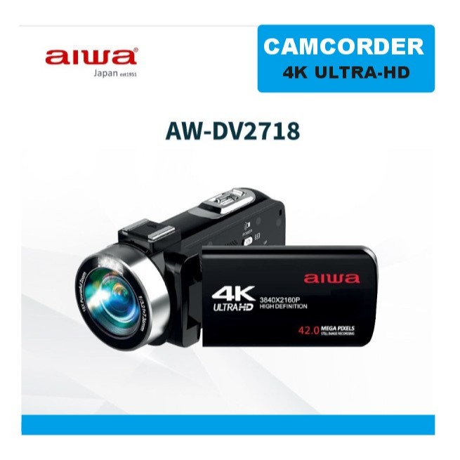 Jual Camcorder handycam digital video camera 4K ultra hd 18x powerful ...