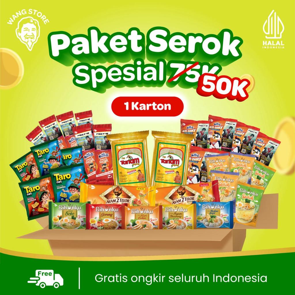 Jual Paket Live Serok - Serba 50 rb | Shopee Indonesia