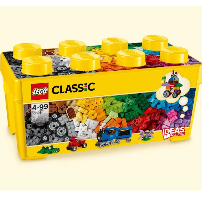 Jual LEGO 10696 Classic Medium Creative Bricks Box Original | Shopee ...