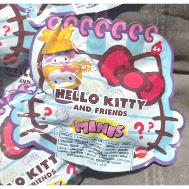 Jual Sanrio Hello Kitty and friends minis figure suprise single pack ...