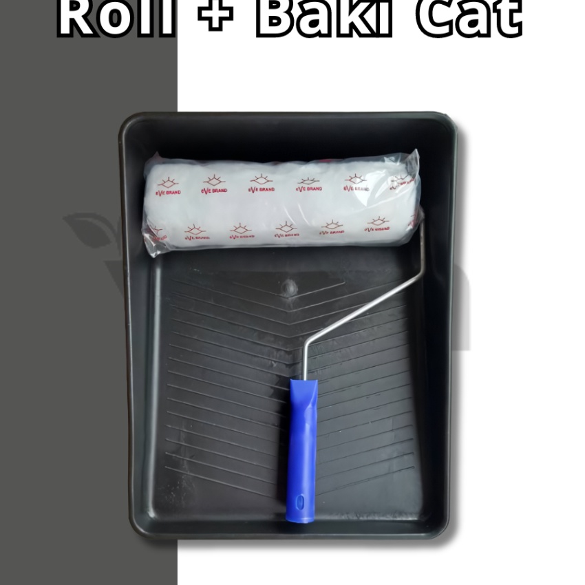 Jual HJ6 Kuas Roll Cat Ukuran 9 Inch Baki Cat I Kuas Roll Cat Tembok ...