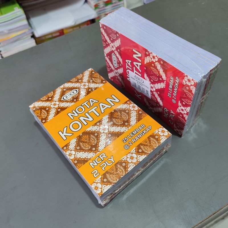 Jual 1 Pak Nota Kontan 2 Ply Isi 10 Pcs KIKY | Shopee Indonesia