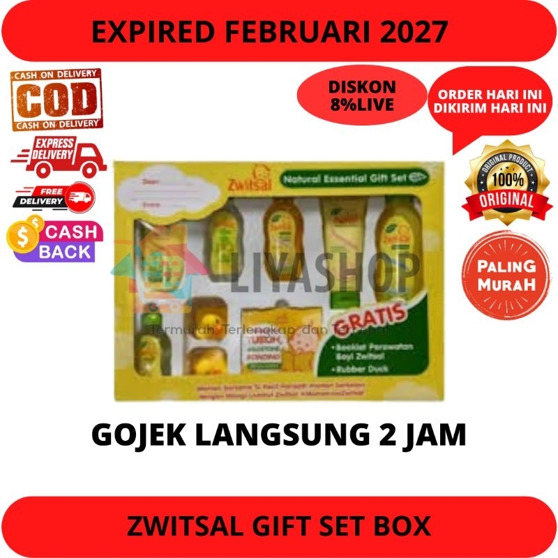 Jual [LIVE XTRA BYR 98RB] ZWITSAL GIFT BOX SET EXP DES 2026-FEB 2027 ...