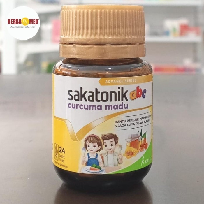 Jual Sakatonik ABC Curcuma Madu isi 24 Tablet Hisap | Shopee Indonesia