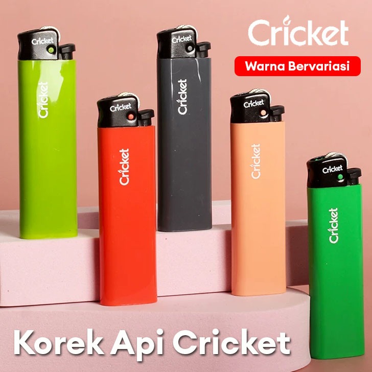 Jual BBAK Korek Api Cricket 100% Original Warna Bervariasi | Shopee ...