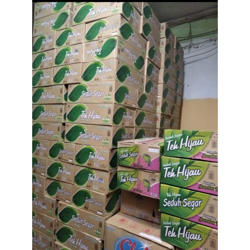 Jual Teh Hijau Seduh Segar Ori, Jambu, Anggur Gelas, 180 ML /Dus ...
