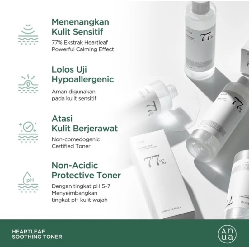 Jual ANUA 77 | SHOOTING TONER ~ 40ml | Shopee Indonesia