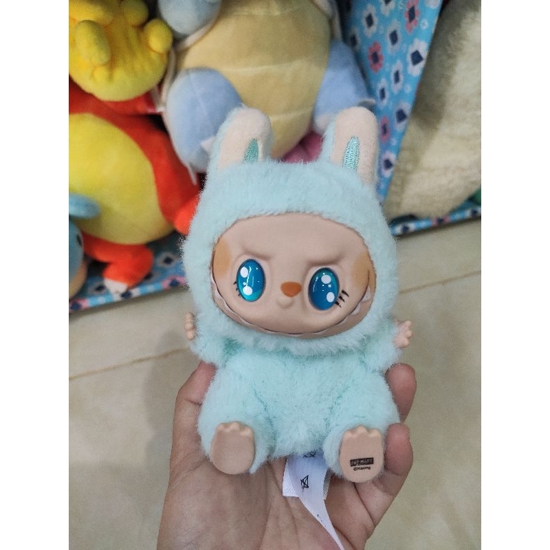Jual boneka labubu ququ hijau the monster popmart | Shopee Indonesia