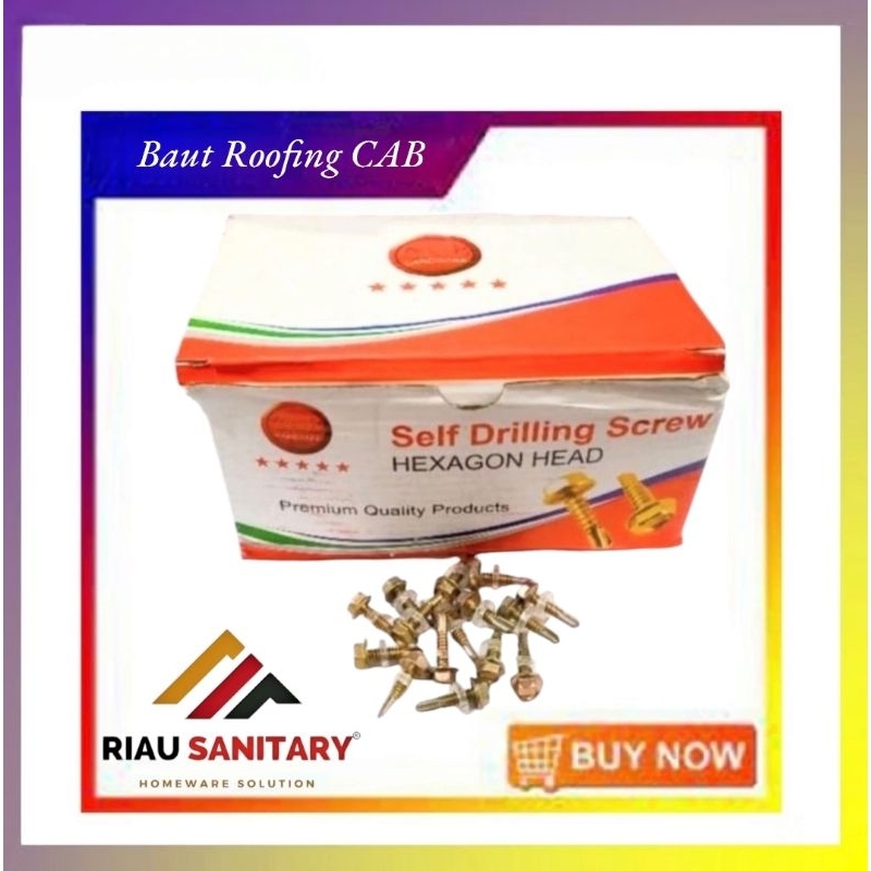 Jual Baut Roofing / Baut Atap Baja Ringan / Sekrup Roofing / Sekrup ...