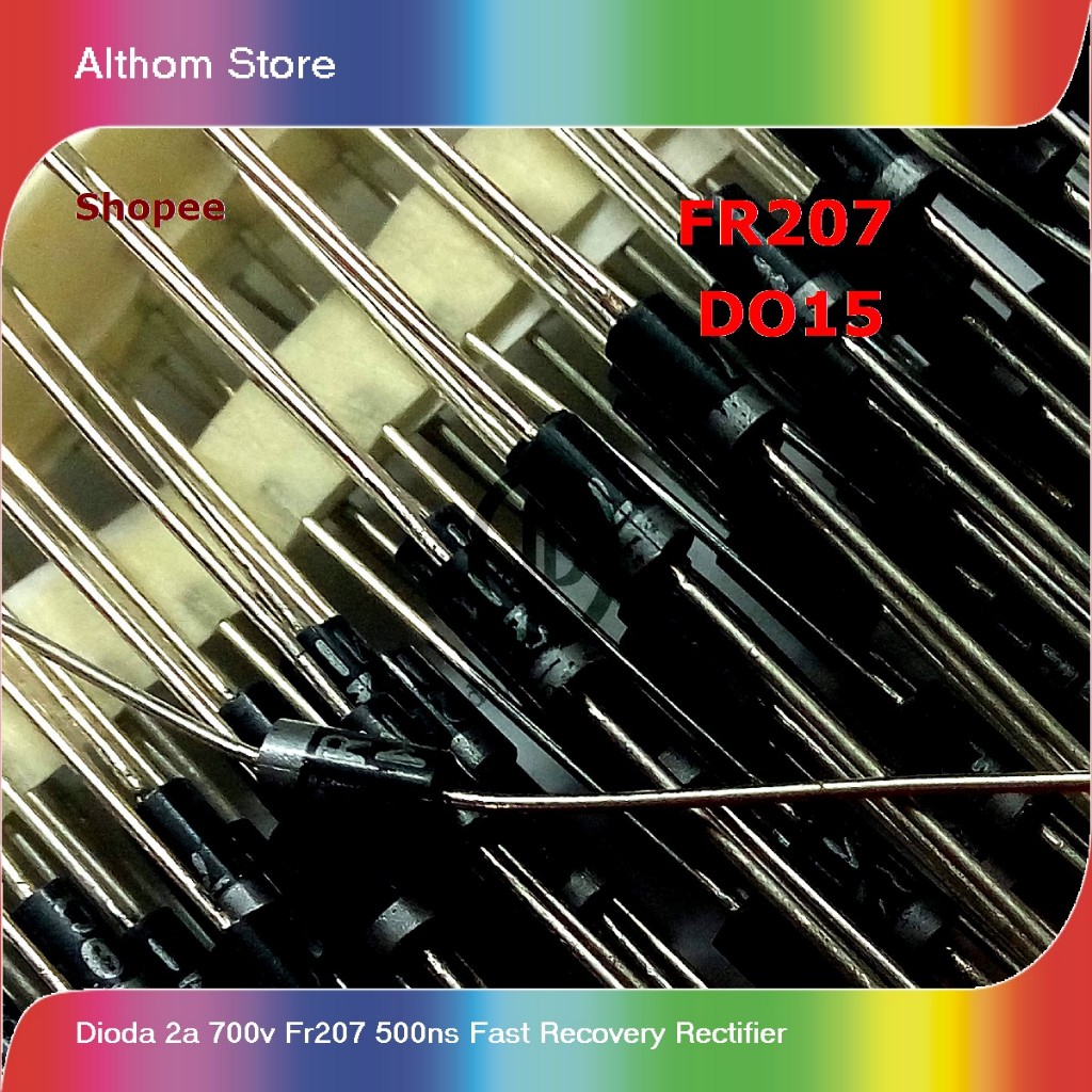 Jual dioda 2a 700v fr207 500ns fast recovery rectifier | Shopee Indonesia