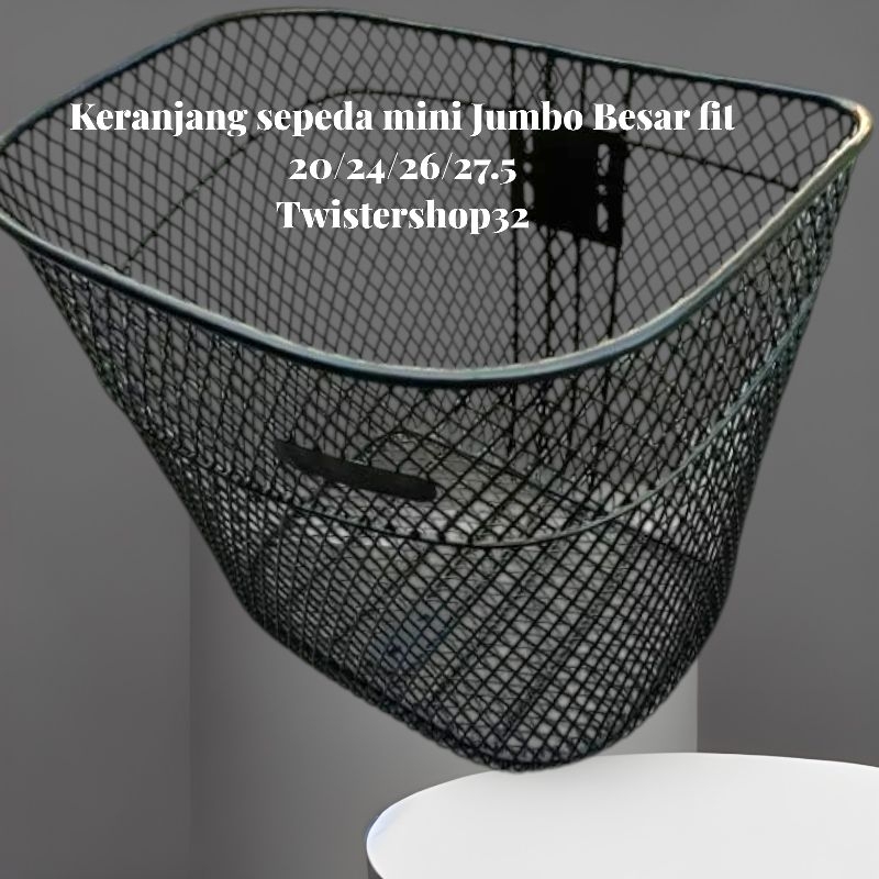 Jual Keranjang sepeda rinjing kawat besar universal untuk sepeda ...