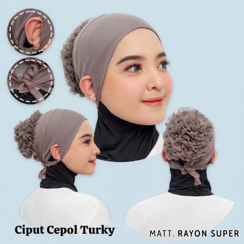 Jual KAMILA - CIPUT CEPOL TURKEY || CIPUT TURKI DALAMAN HIJAB RAYON ...