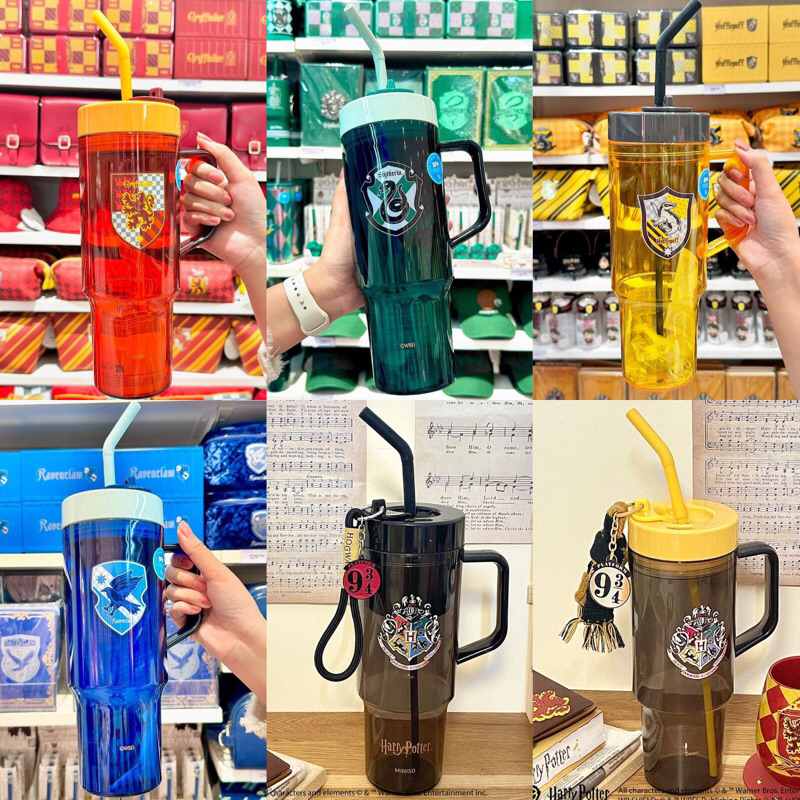 Jual Tumbler MINISO x Harry Potter 1.25L with Straw All Class | Shopee ...