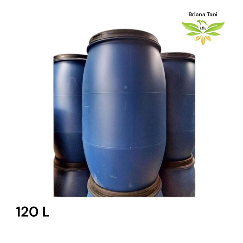 Jual 120 Liter TEMPAT SAMPAH, TONG AIR, TONG KOMPOS Biru Gentong ...