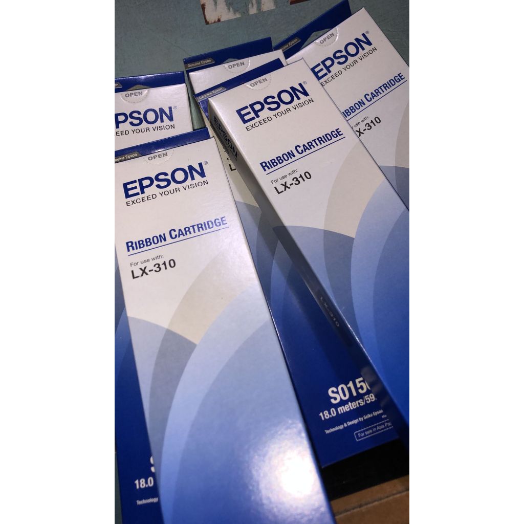 Jual Pita Epson LX-310 Original - Ribbon Cartridge Original | Shopee ...