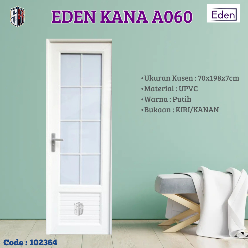 Jual (102364)PINTU KAMAR MANDI EDEN A060 | Shopee Indonesia