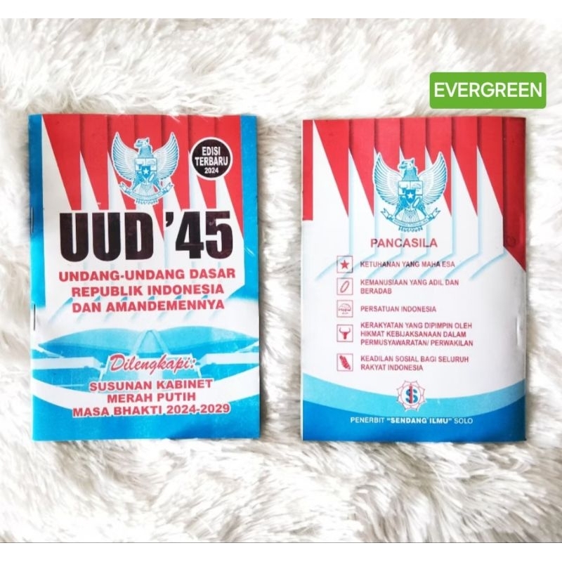 Jual Buku UUD'45 | Buku Undang Undang Dasar Republik Indonesia 1945 ...
