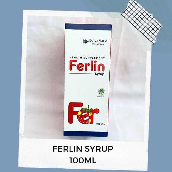 Jual FERLIN SYRUP 100ML | Shopee Indonesia