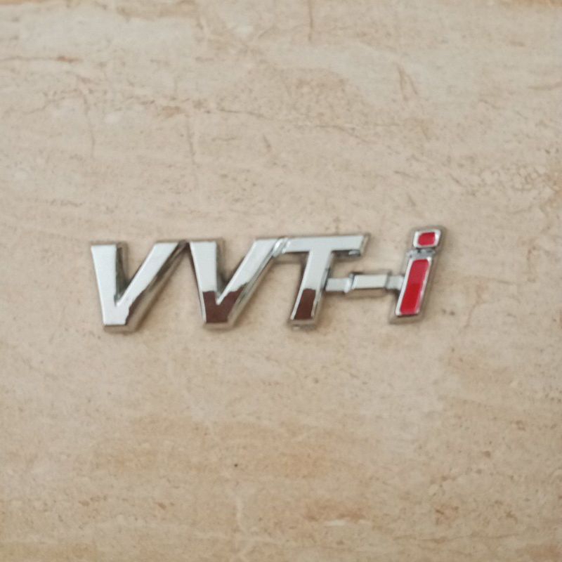 Jual emblem logo vvti vvti untuk toyota avanza xenia rush terios altis ...
