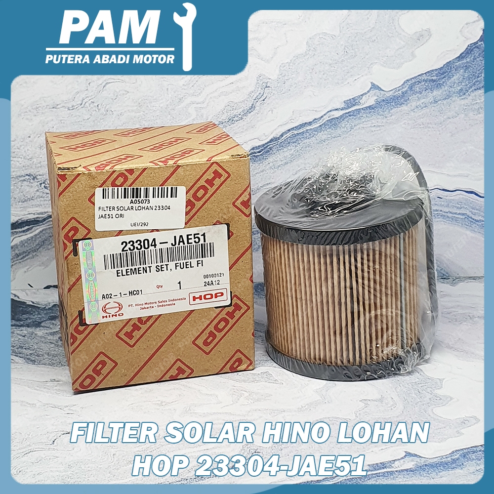 Jual Filter Solar Hino Lohan ASLI HOP 23304-JAE51 Fuel Filter Hino ...