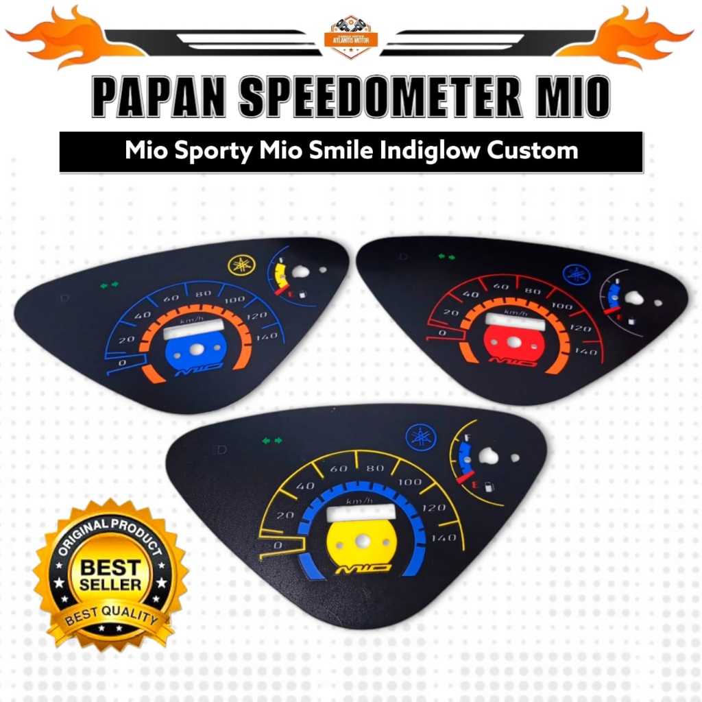 Jual Papan Speedometer Indiglow Mio Sporty Mio Smile Papan Kilometer ...