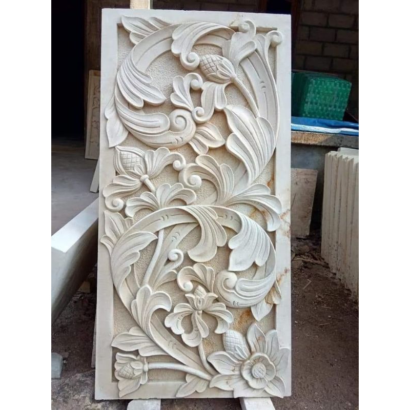 Jual ornamen batu alam paras jogja ukuran 50X100 tebal 5 | Shopee Indonesia