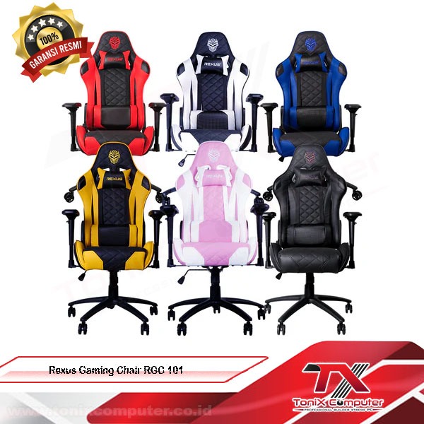 Jual Rexus Gaming Chair Kursi RGC 101 v.2 4D Arm Rest - Gaming Chair ...