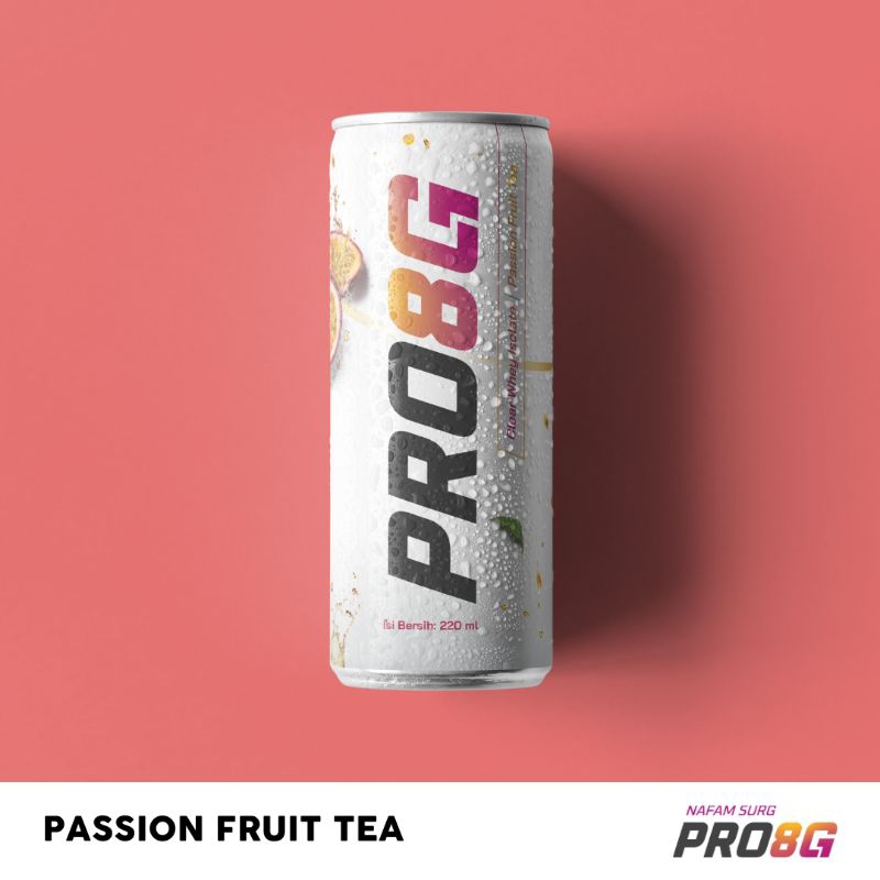 Jual PRO8G Clear Protein Drink - Passion Fruit Tea | Shopee Indonesia