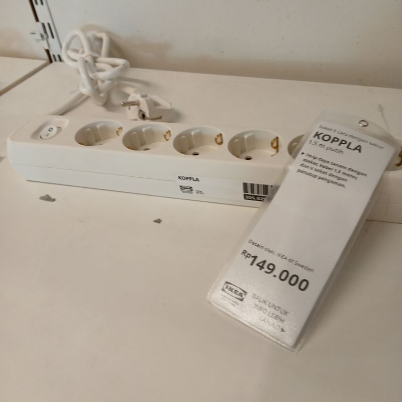 Jual 6Way With Saklar Colokan Listrik 6 Mata Dengan Pengaman | Shopee ...