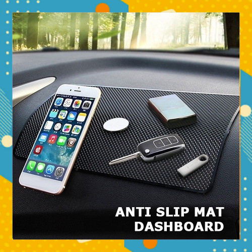 Jual Dashmat Anti Slip Mat Dashboard Mobil Motor Meja Kerja HP Kunci ...