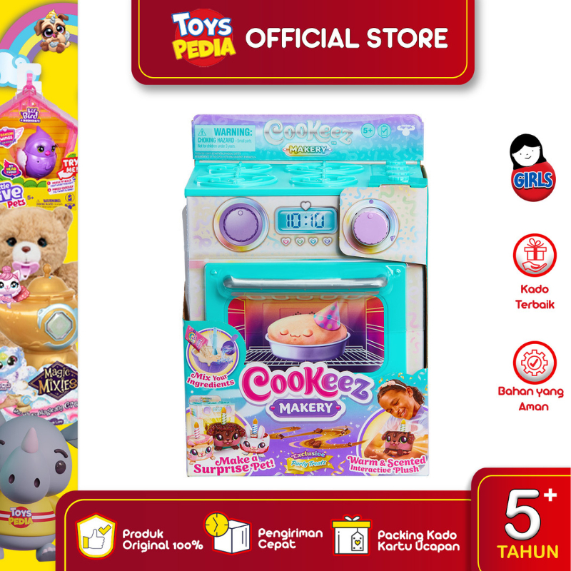 Jual Mainan Interaktif Plush dari Oven Cookeez Makery Playset Party ...