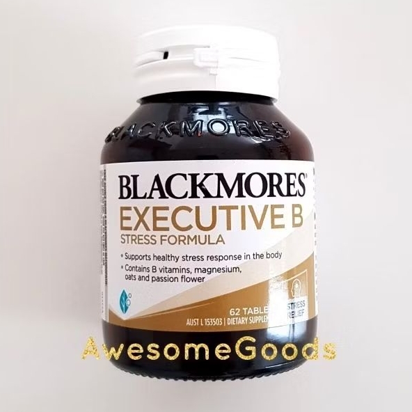 Jual Blackmores Executive B Stress Formula 62 Tablets | Shopee Indonesia