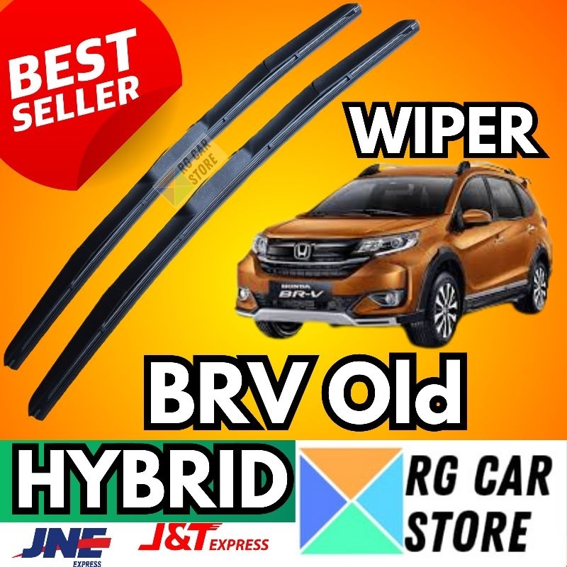 Jual Wiper Kaca Mobil Honda BRV Lama Model Wiper Hybrid Merek Carall ...