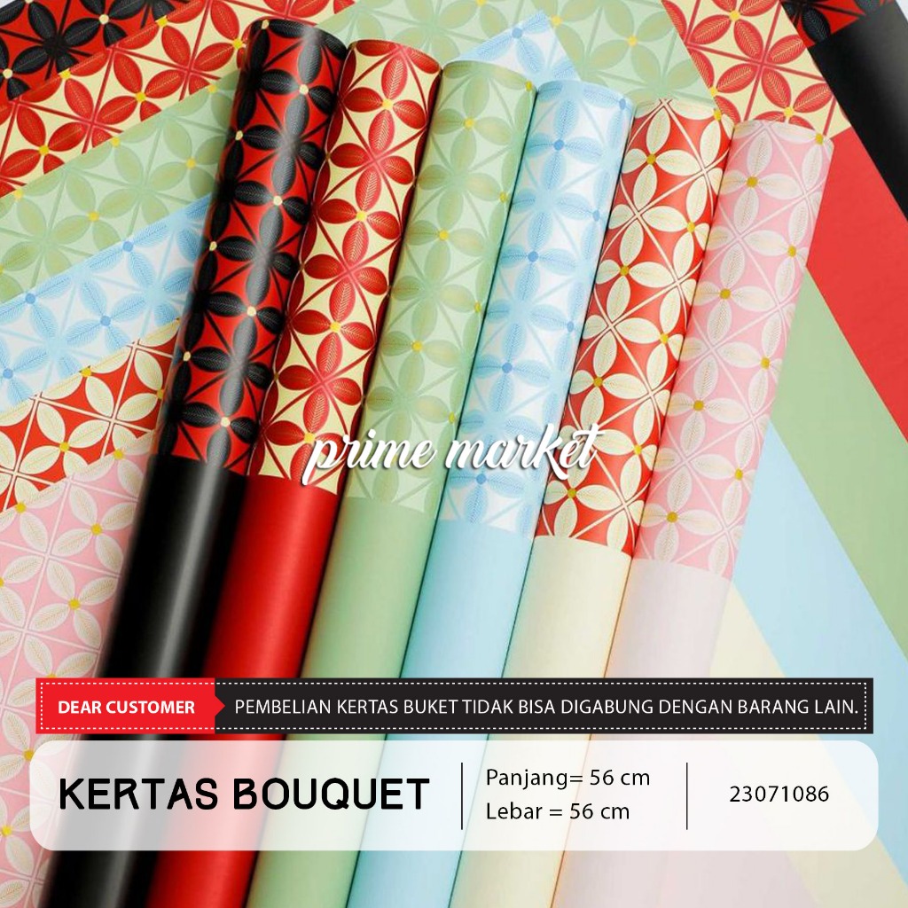 Jual Kertas Buket Bunga Kertas Cellophane Buket Kertas Bucket Kertas ...