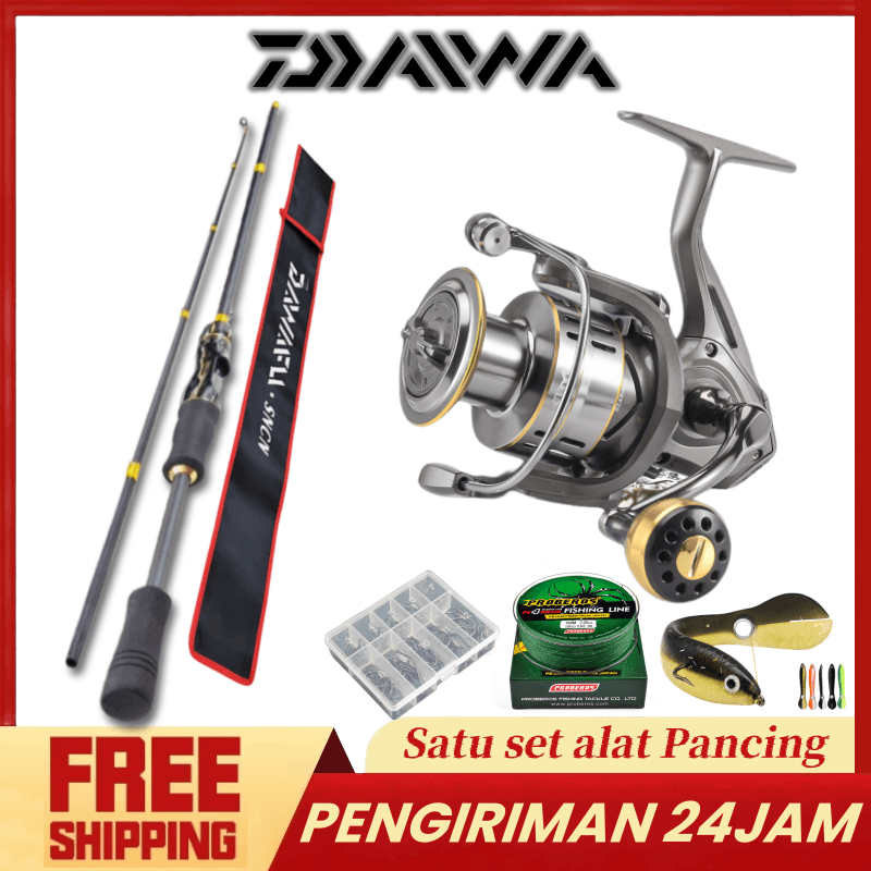 Jual Daido Set Pancing Set Joran Pancing 1.6M-2.7M Ultralight Weight ...