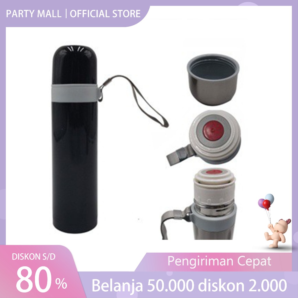 Jual Botol Termos Stainless Steel Botol Air Minum / Vacum Tumbler Gelas ...