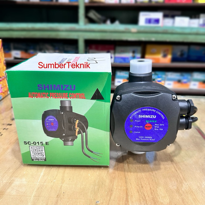 Jual APC Otomatis Pompa Booster / Automatic Pressure Control SHIMIZU SC-015 E ORIGINAL 100% ...